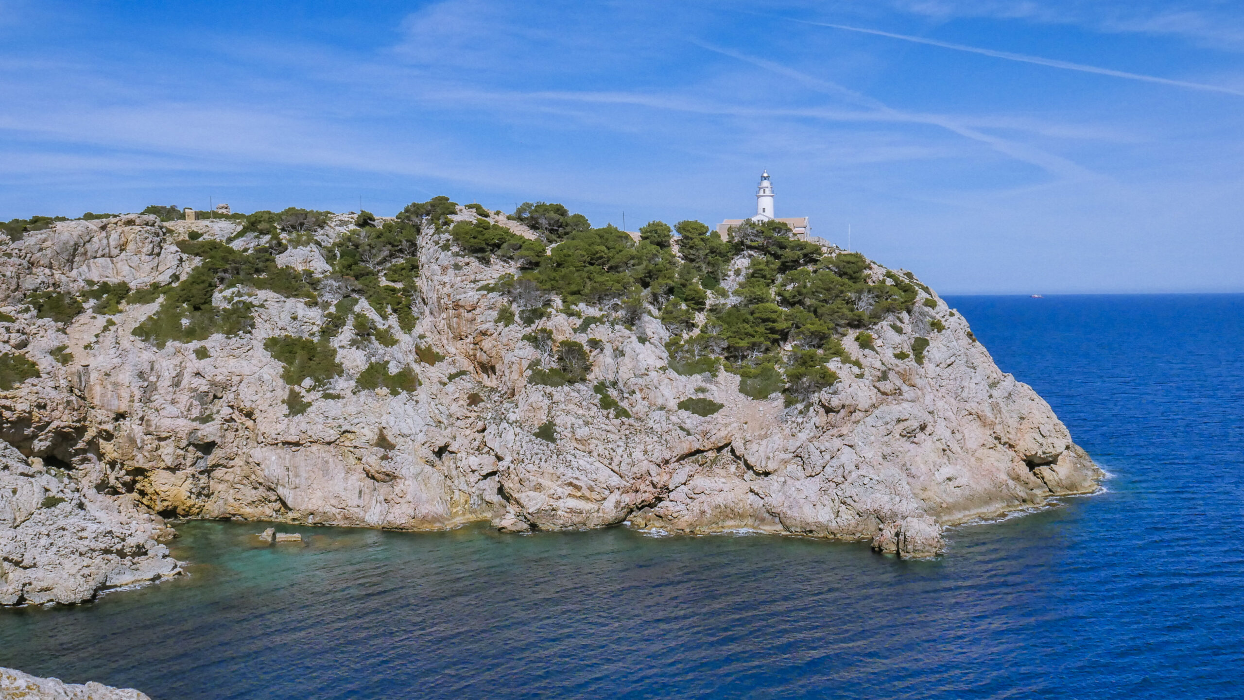 Faro de Capdepera in Mallorca - lighthouse on the east in Mallorca