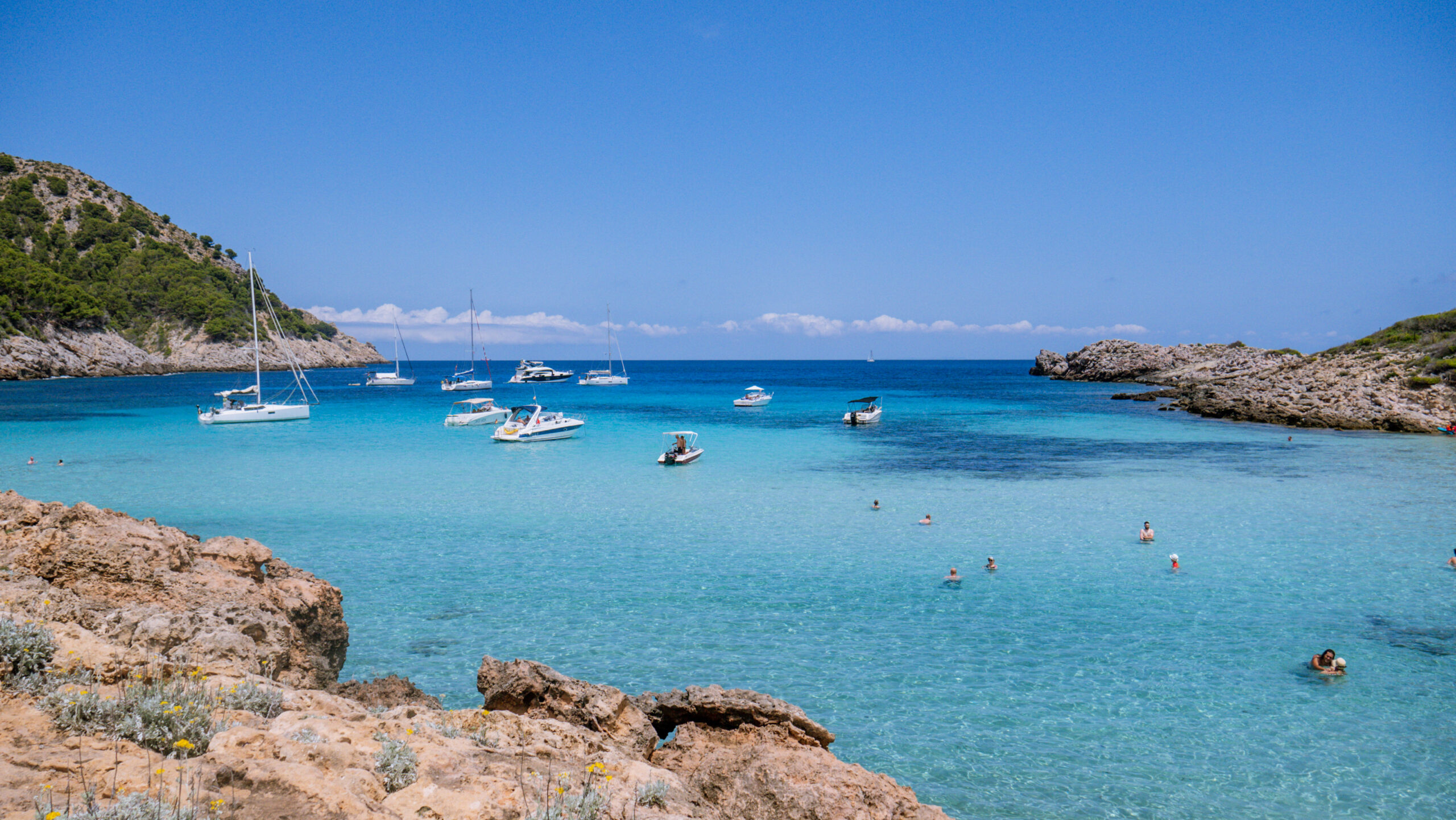 Cala Llamp on Mallorca - the most beautiful bays in Mallorca